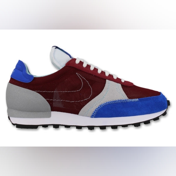 Nike | Shoes | Nike Red And Blue Mesh Sneakers | Poshmark